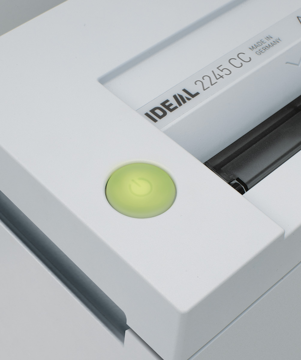 IDEAL 2245 CC - 3 x 25 mm – paper shredder | Deskside | Paper shredders ...