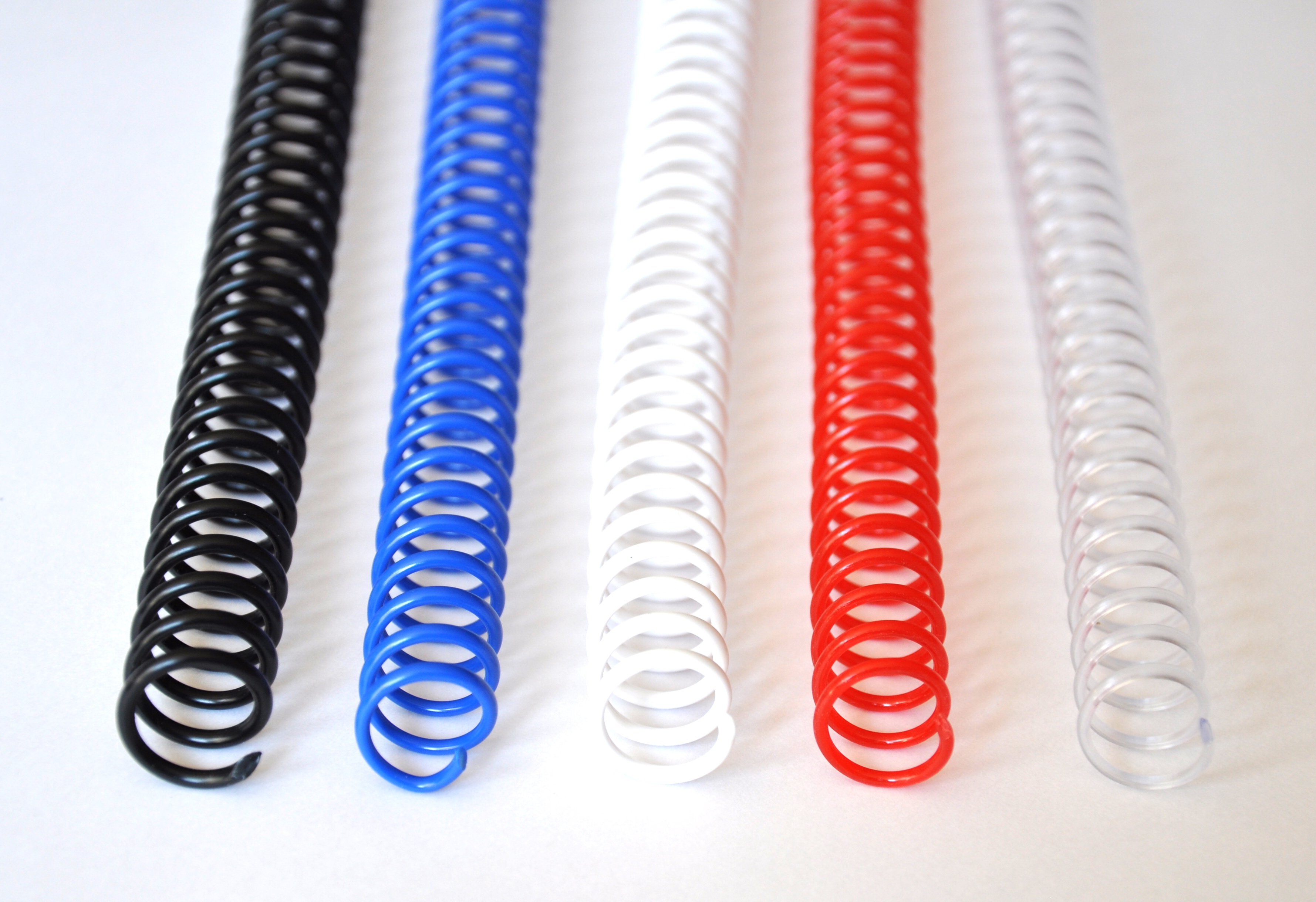 Plastic coils A4, 4:1, Ø 6 – 30 mm | Plastic coils | Binding supplies ...